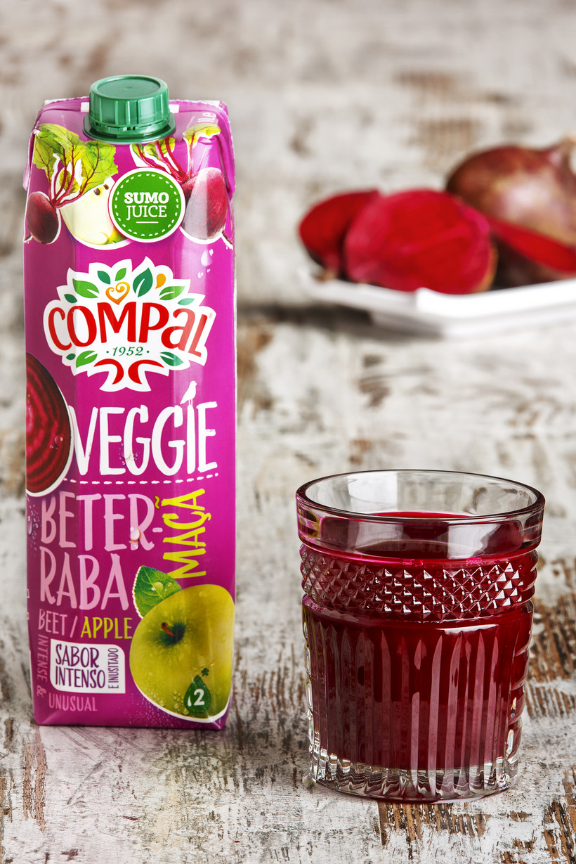 A flor d...: A flor do Compal Veggie