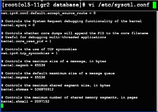 Oracle Database 11g Installation In Oracle Linux 6 2 Pre Request