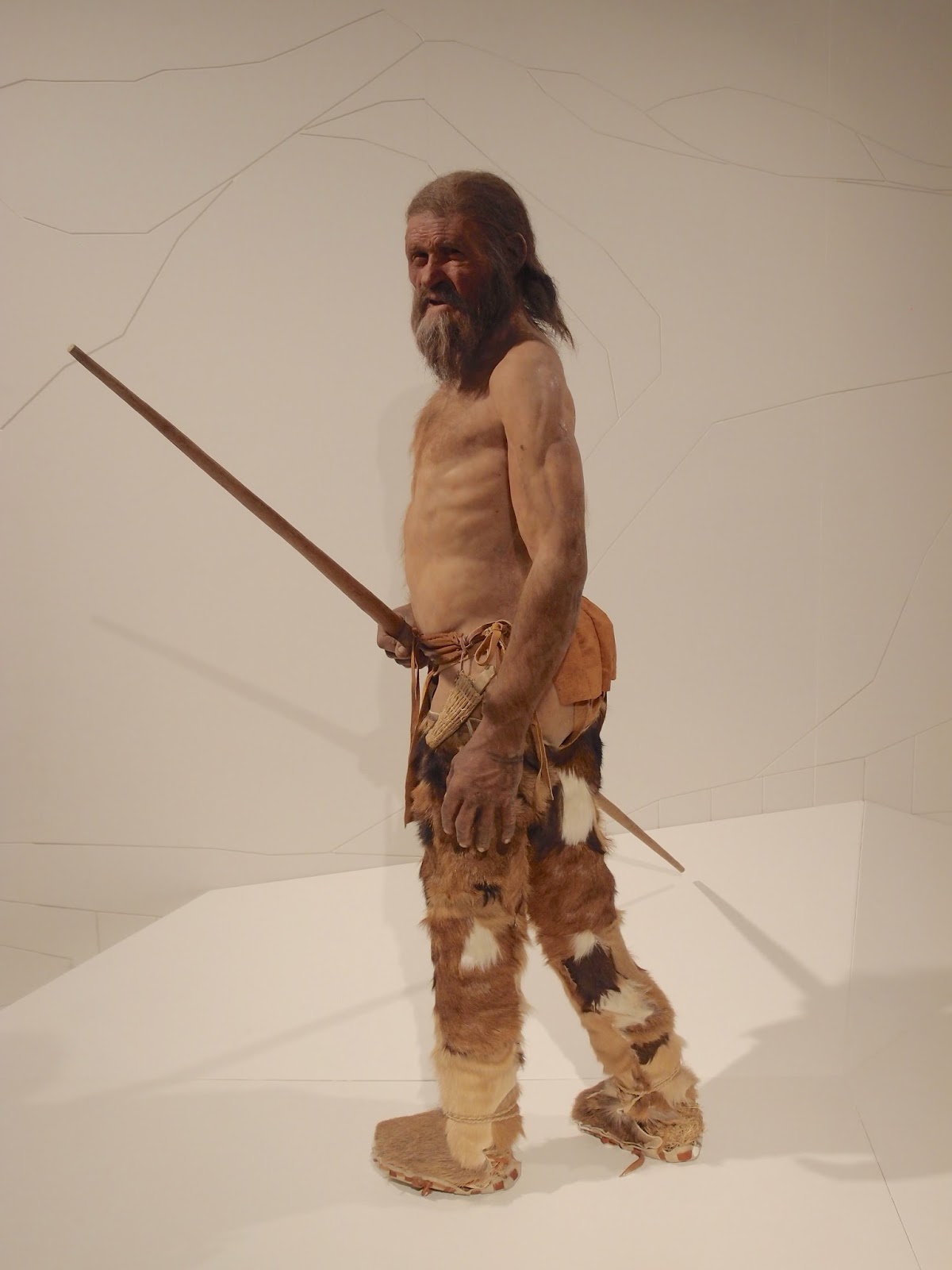 Otzi The Iceman Drawing