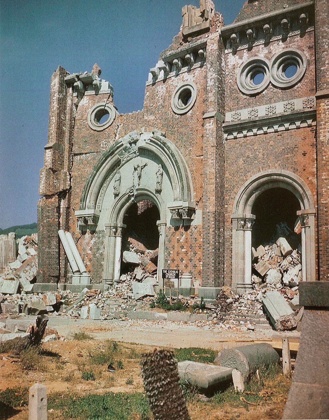 Earth No Atomic Bomb (ENAB): Uragami Church, about 500 meters from the ...