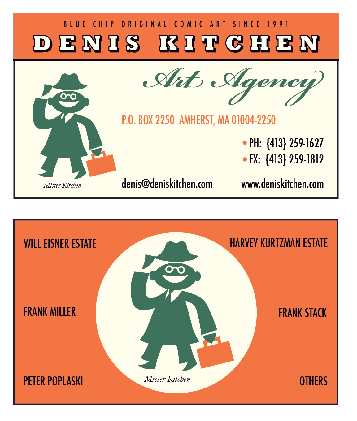 Retro Randy: Denis Kitchen Identity