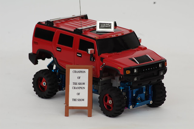 Southern Comfort Rc Garage: SUPER RARE RED H2 HUMMER-CUSTOM-GPM