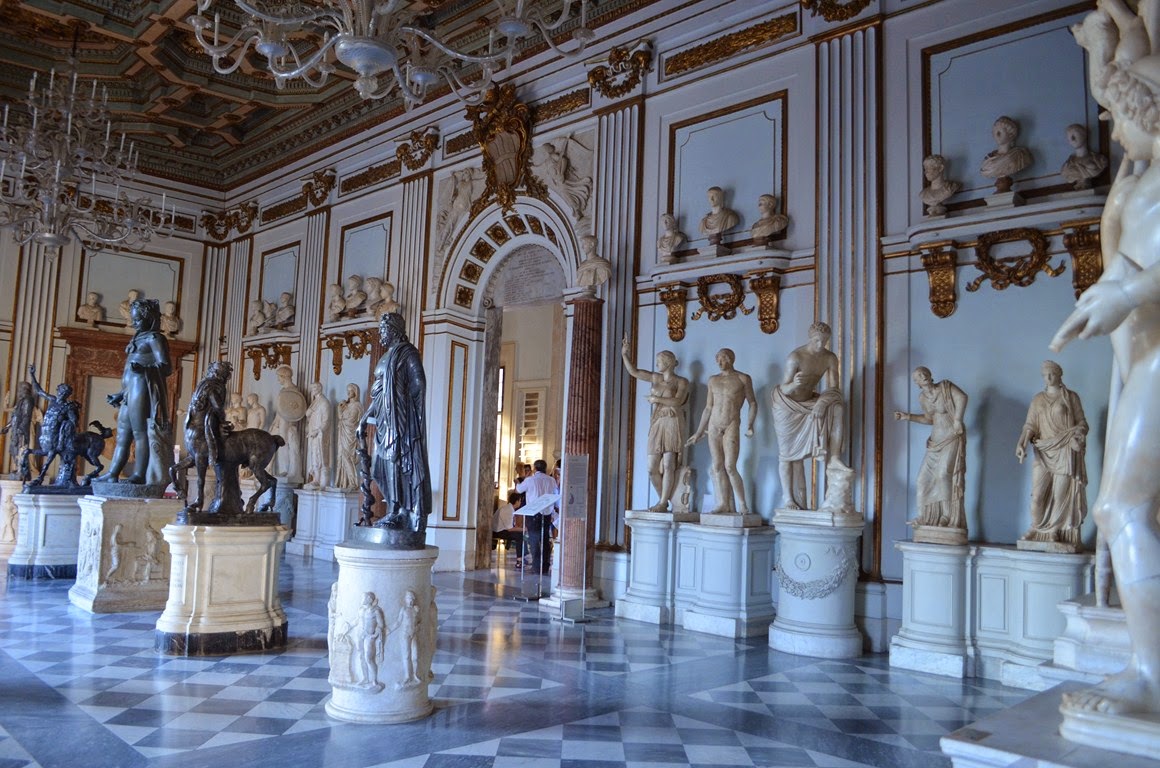 I Viaggi di Raffaella: Roma: i Musei Capitolini (Tabularium e Palazzo Nuovo)