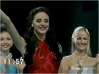 All That Beauty: Miss Earth 2001 Screen Capture : Top 4 Announcement ...