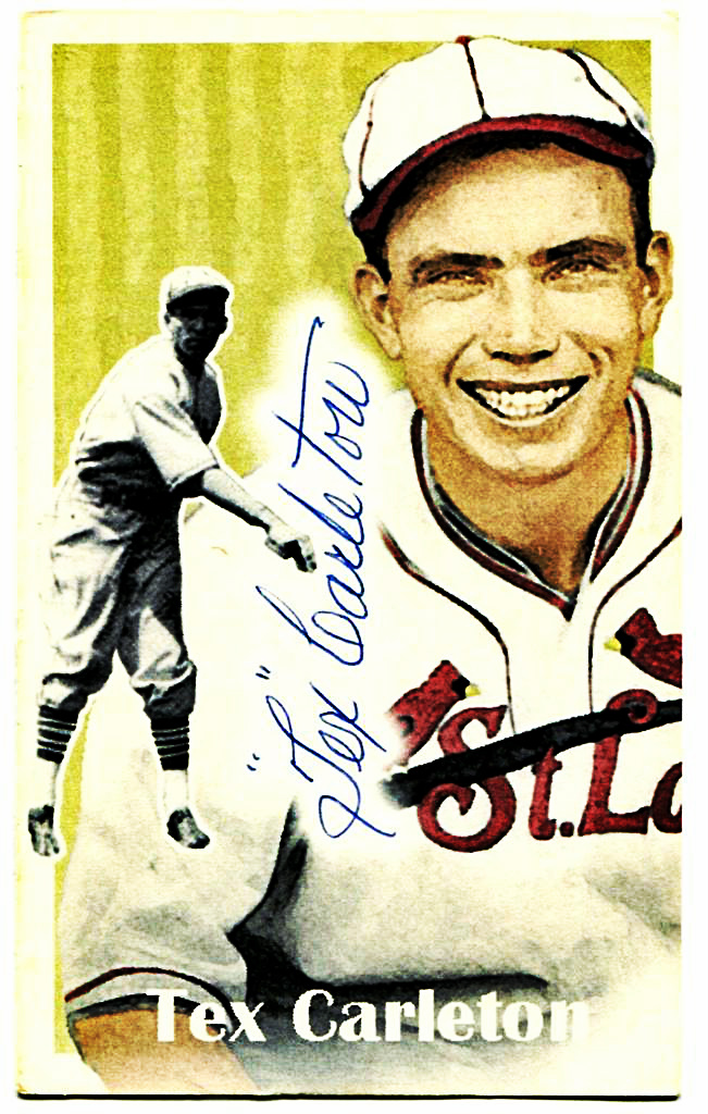 On This Day In Cardinal Nation : July 20, 1934: Tex Carleton Mows Down ...