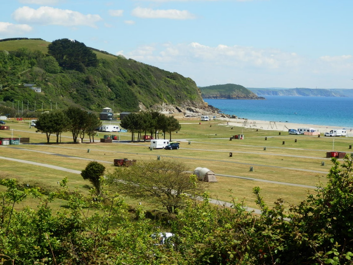 Mike's Cornwall: An Easy Walk at Pentewan, Cornwall Taking In Trees ...