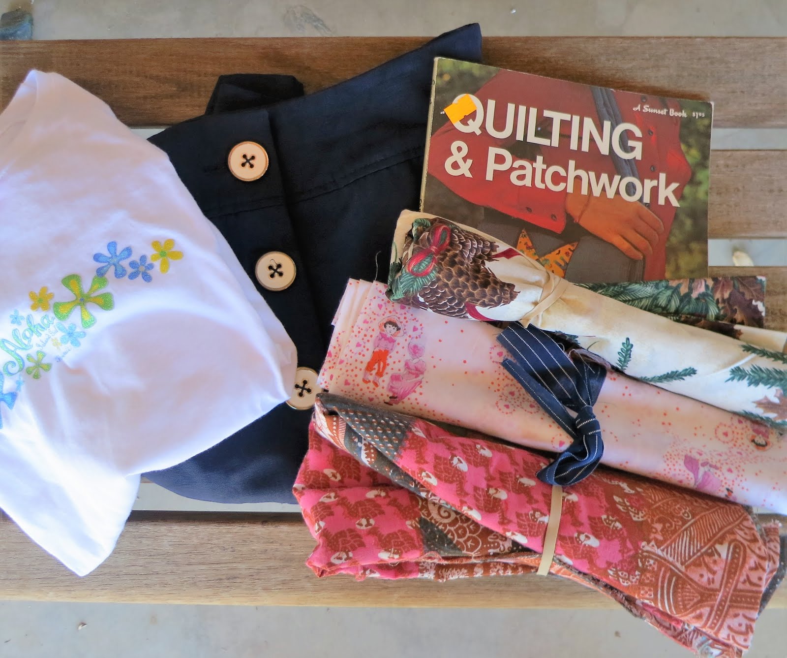 Thrift Shop Commando: Merrily we quilt along