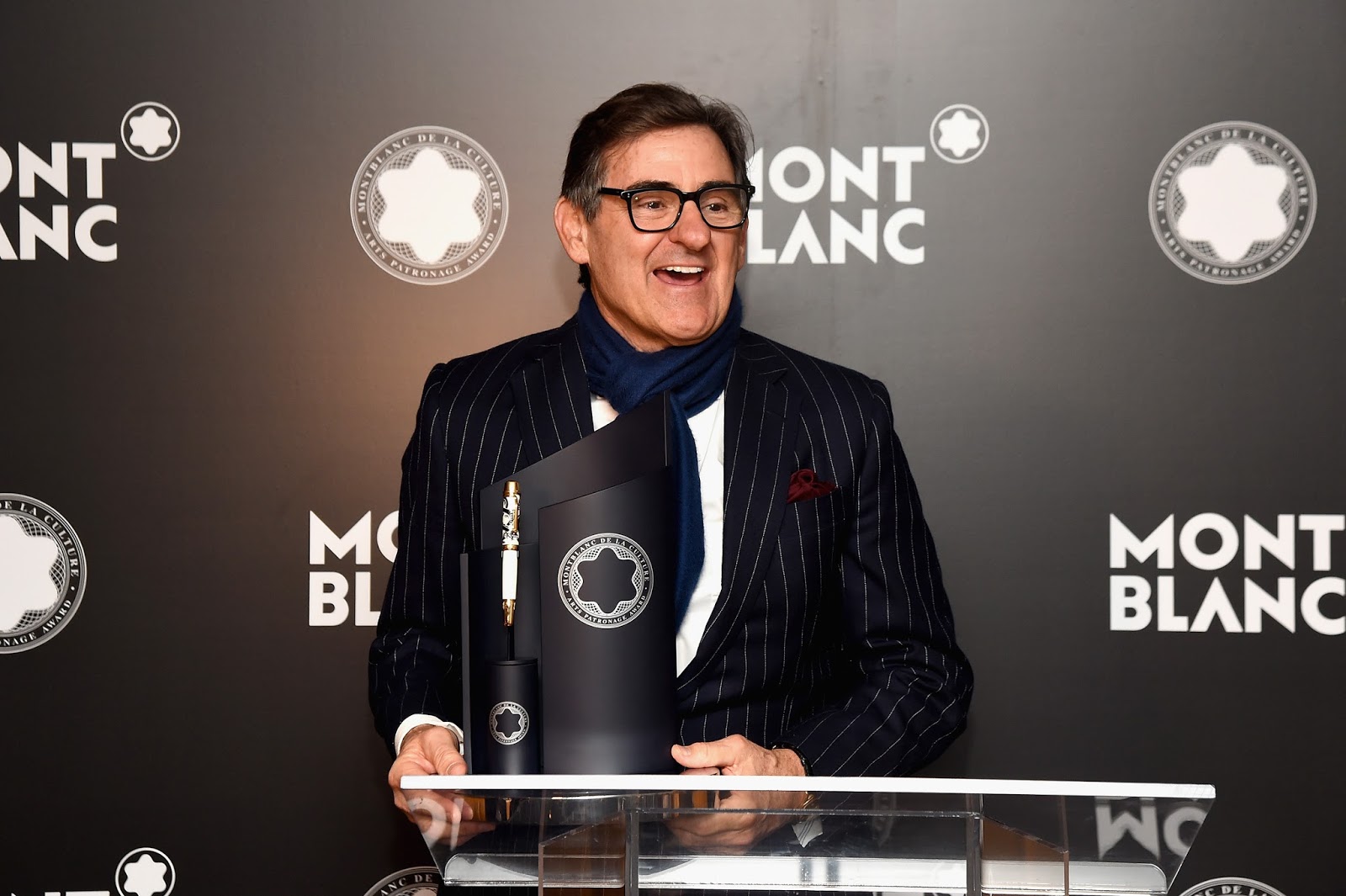 Jewelry News Network: Montblanc Presents Peter Brant With the Culture ...