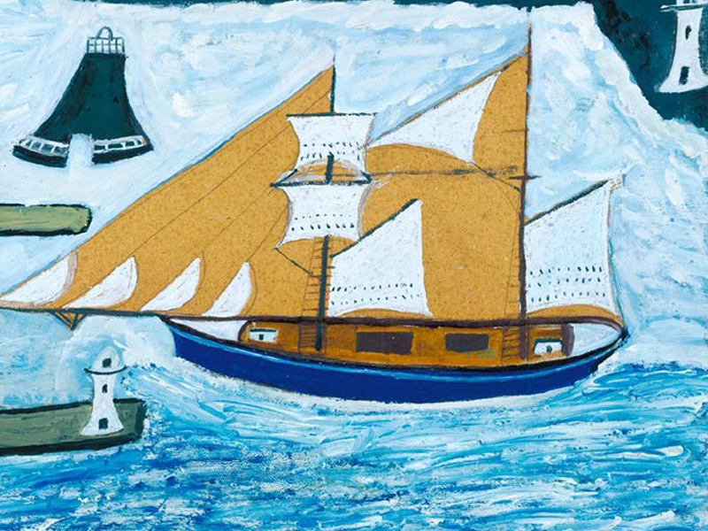St Ives Cornwall Blog: Alfred Wallis - Painting Day - St Ives Library