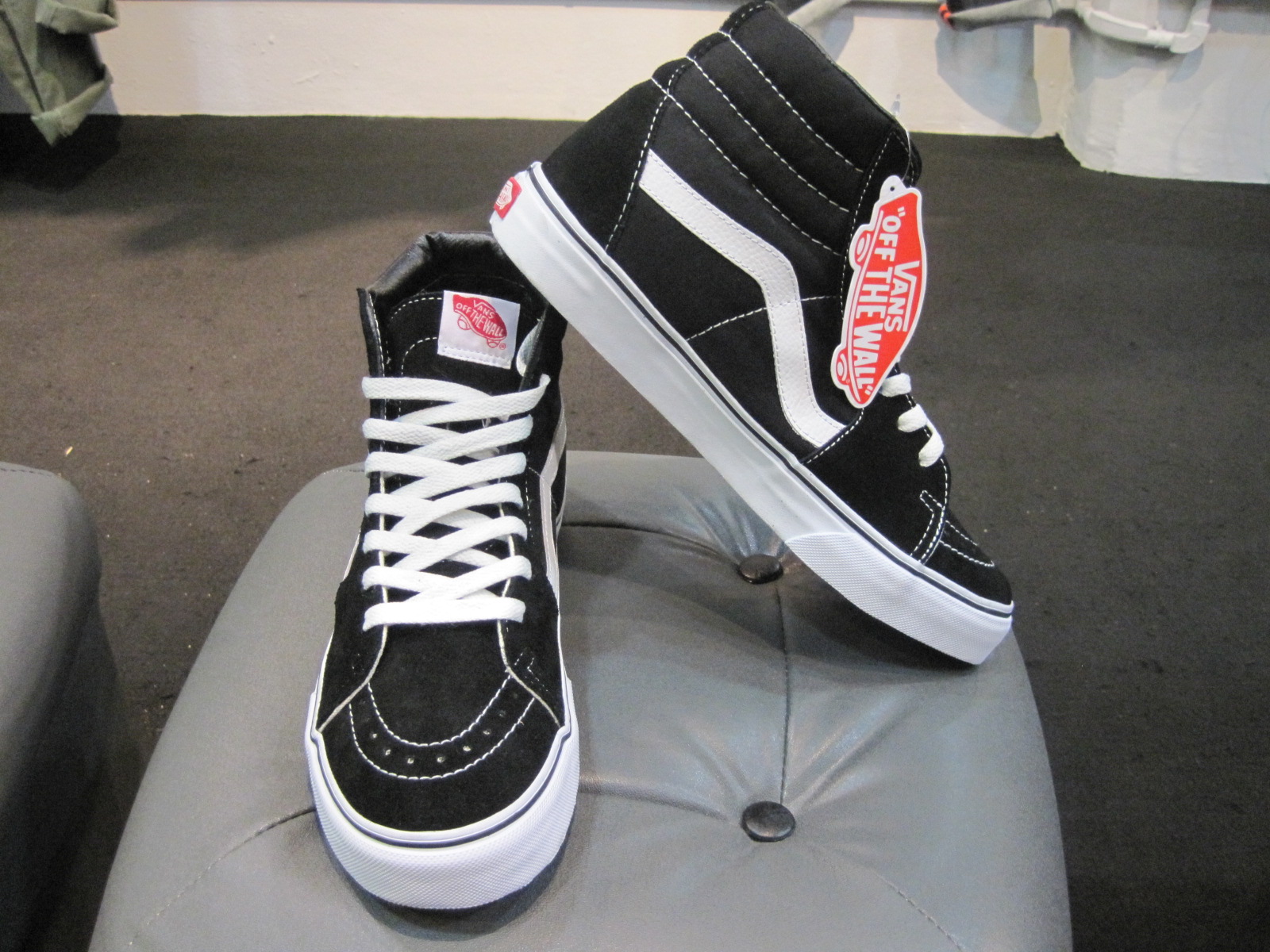 DOPE SOCIETY: VANS SK8 HI SHOE.