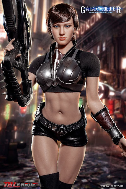 Toyhaven Tbleague Phicen 1 6th Scale Galaxy Soldier 12 Inch Female