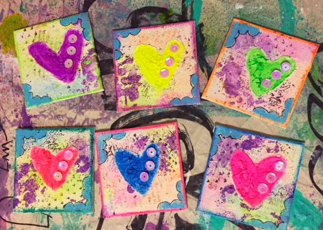 Adventures in art journaling: Mini Canvas Tutorial