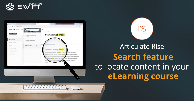 Articulate Rise Course Content Search Feature