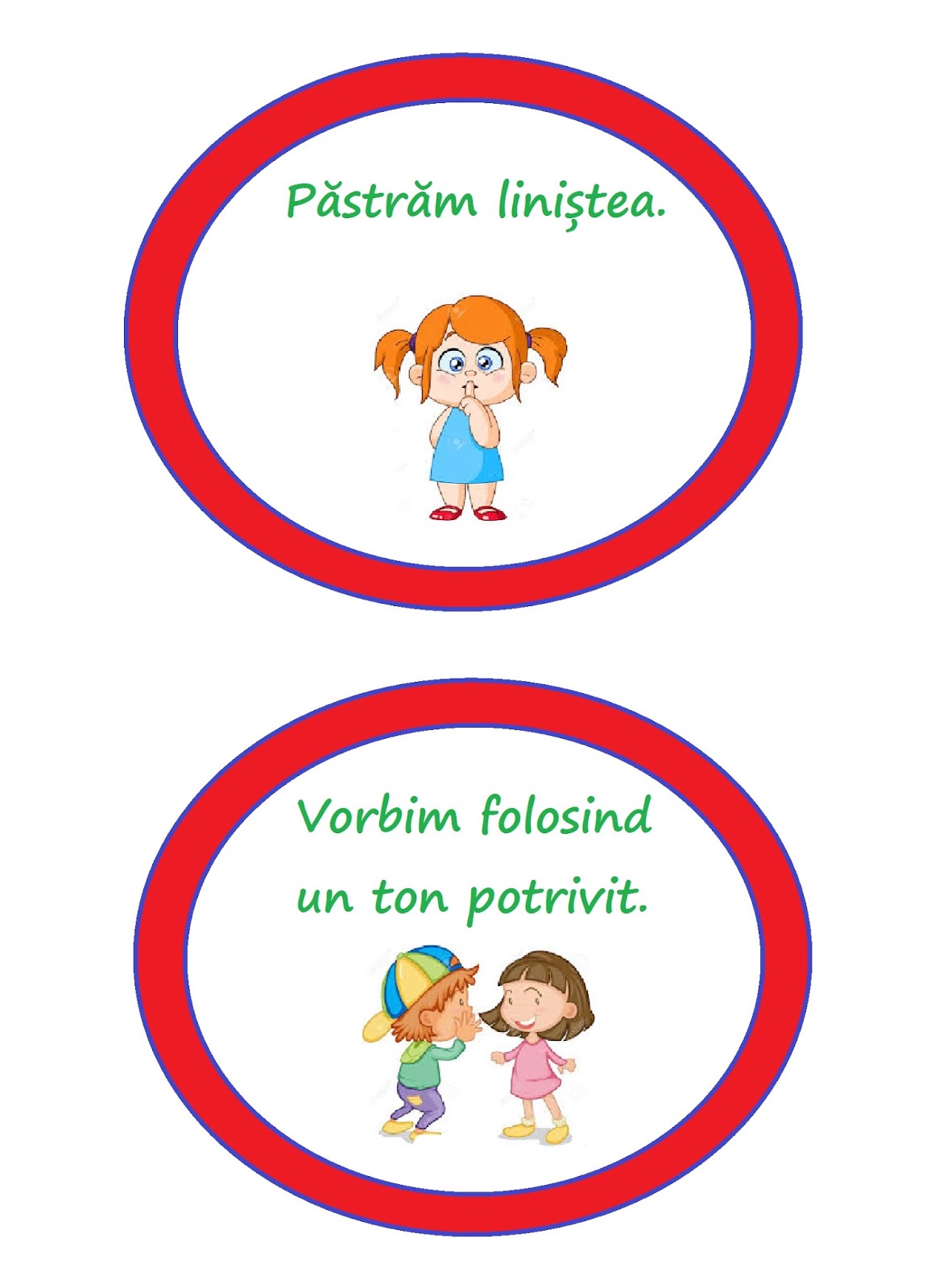 Lumea lui Scolarel...: Regulile clasei în imagini