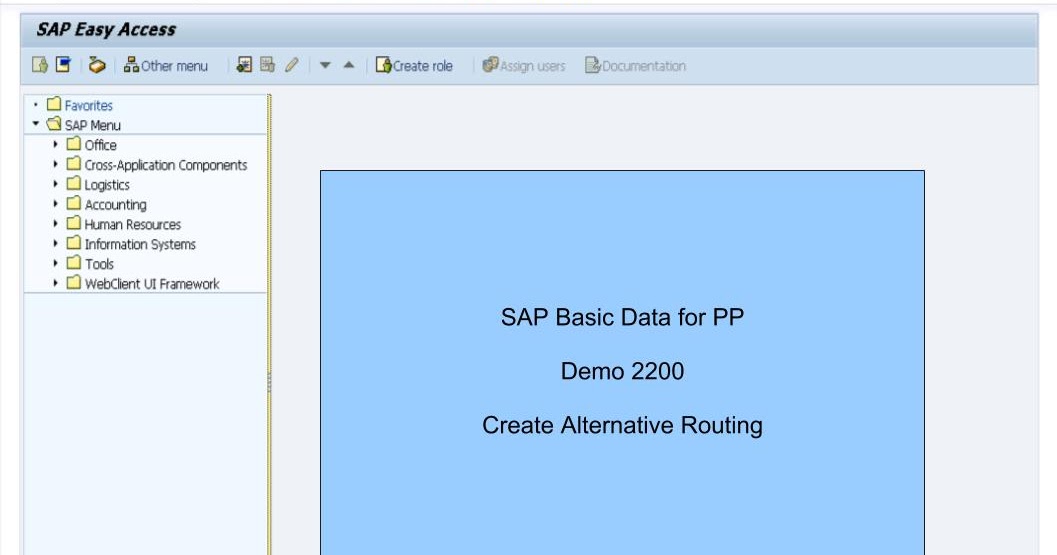 青蛙SAP分享 Froggy's SAP sharing: Create Alternative Routings