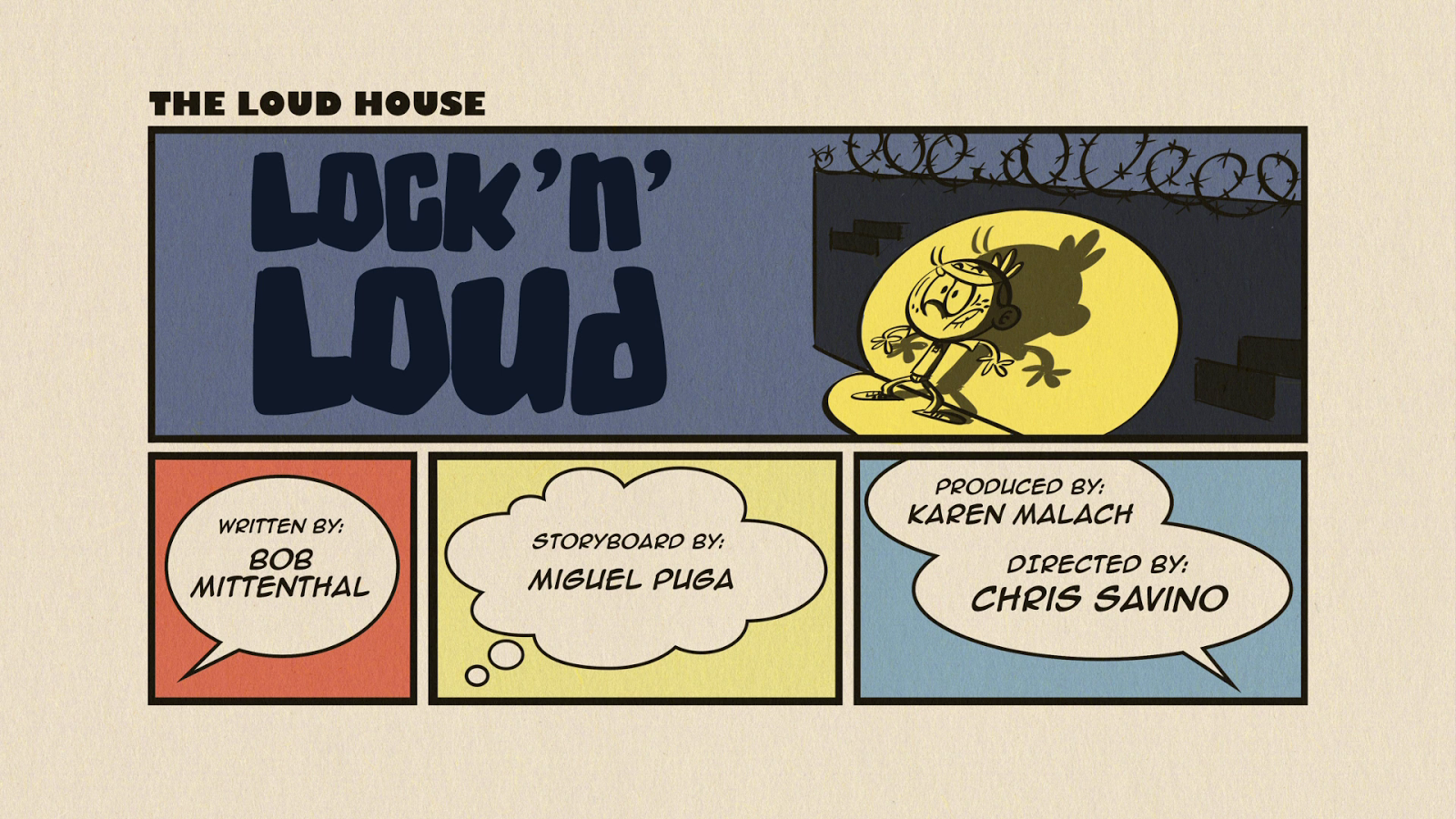 Auh: [翻譯] The loud house S2E07A - Lock 'N' Loud