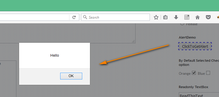 Selenium-By-Arun: NoAlertPresentException WebDriver Exception