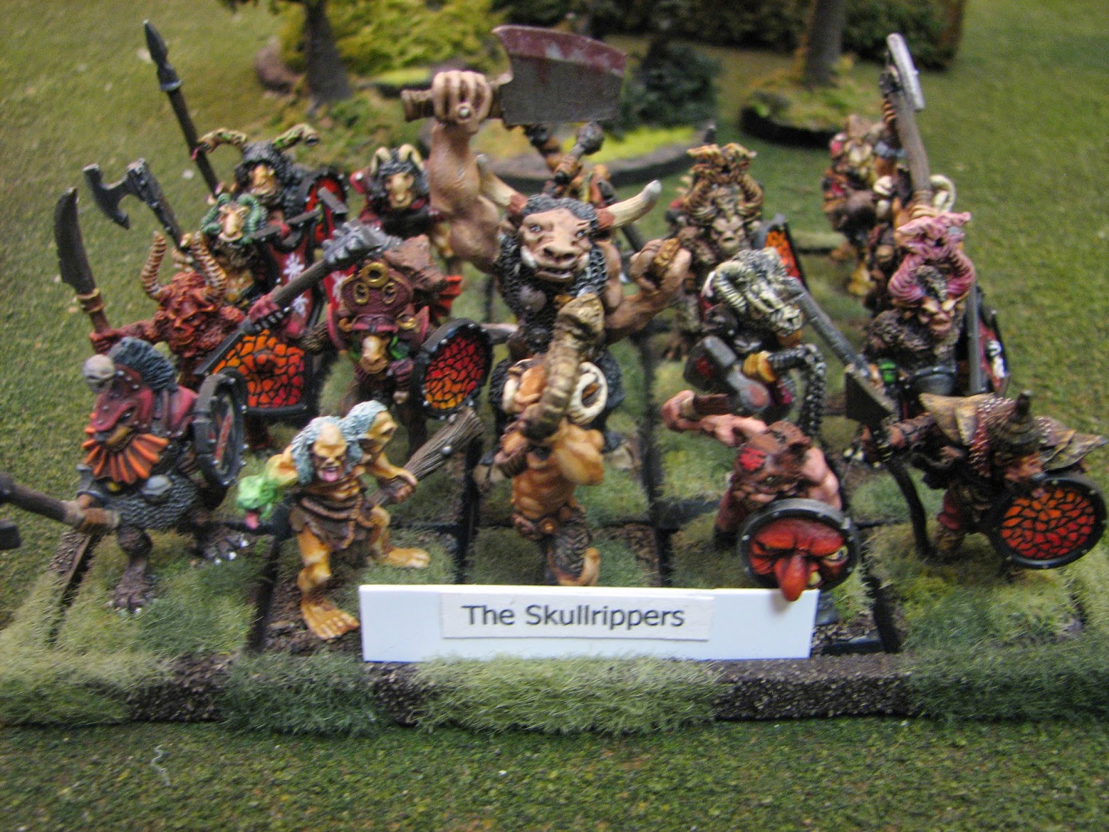 15mm Sci Fi Small Soldiers: Warhammer Realms of Chaos - Beastmen ...