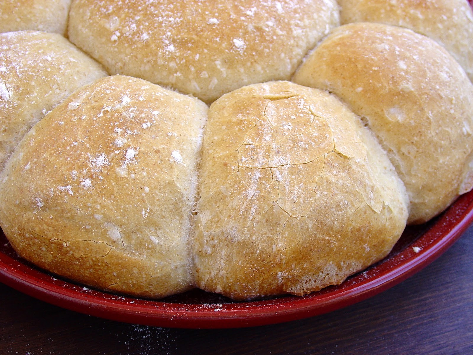 Ma Petite Boulangerie: Flor de pan rústico en cloche