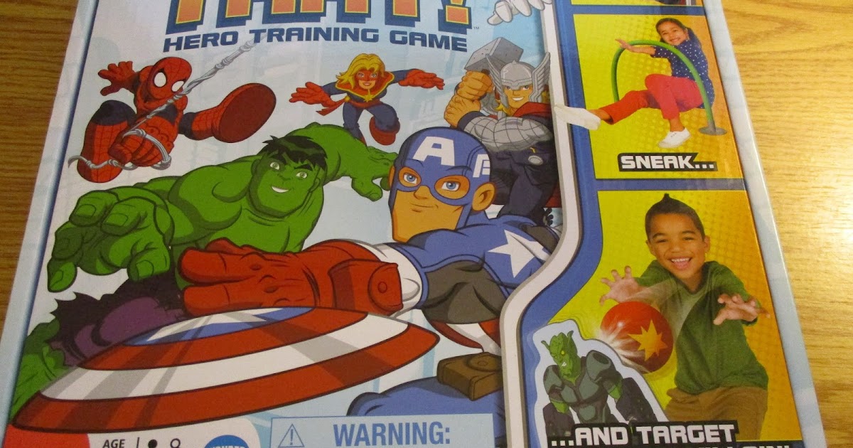 Missy's Product Reviews : Marvel I can Do That! Hero Training Game from ...