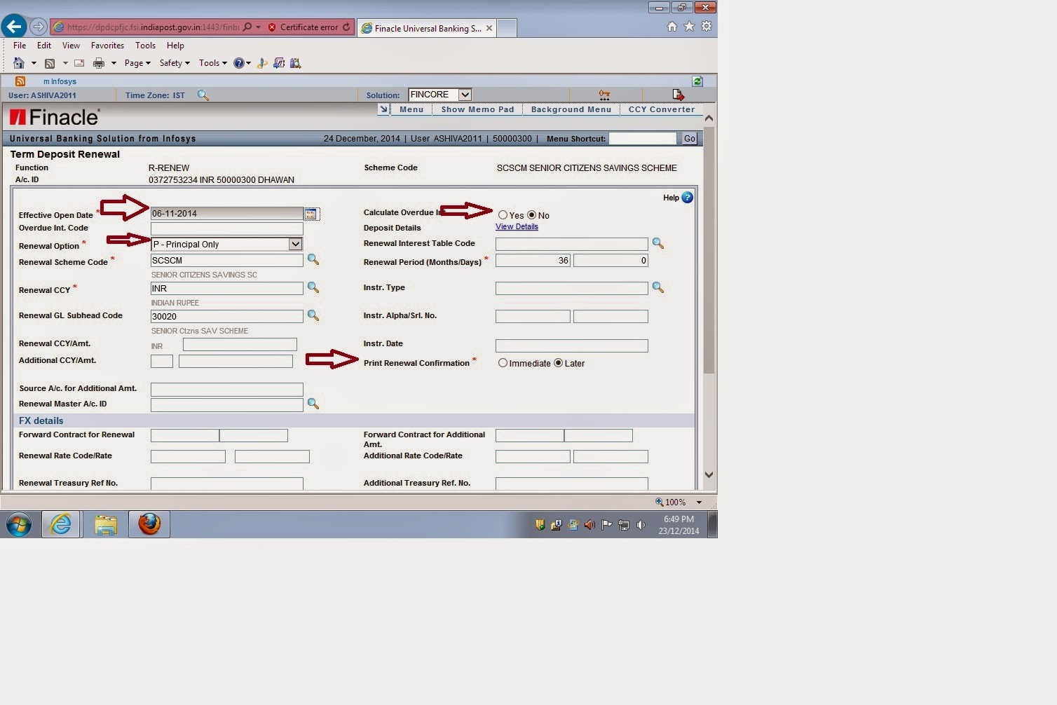 SCSS extension procedure - POFINACLEGUIDE