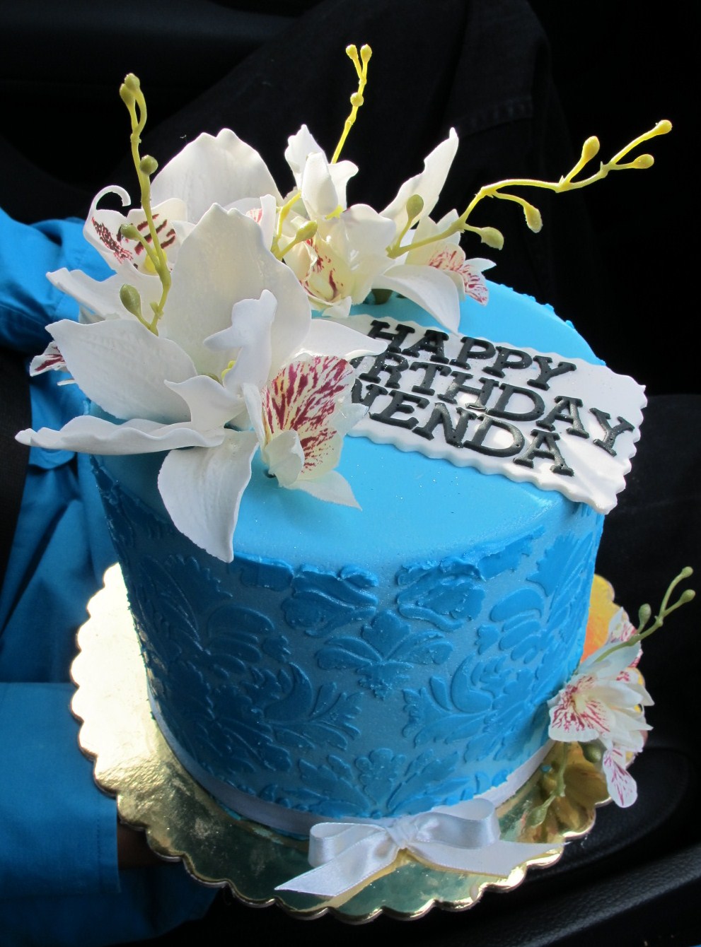 mycuppycupcake: 1 tier Birthday Cake