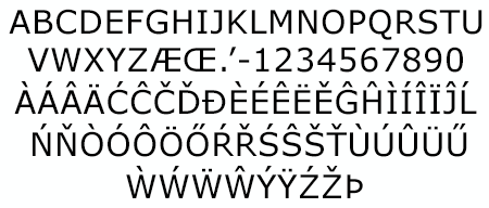 Football Fonts: Juventus 2015/2016 - 2016/2017 Jersey Font