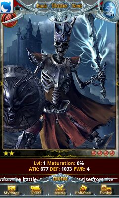 Rage of Bahamut Card Stats