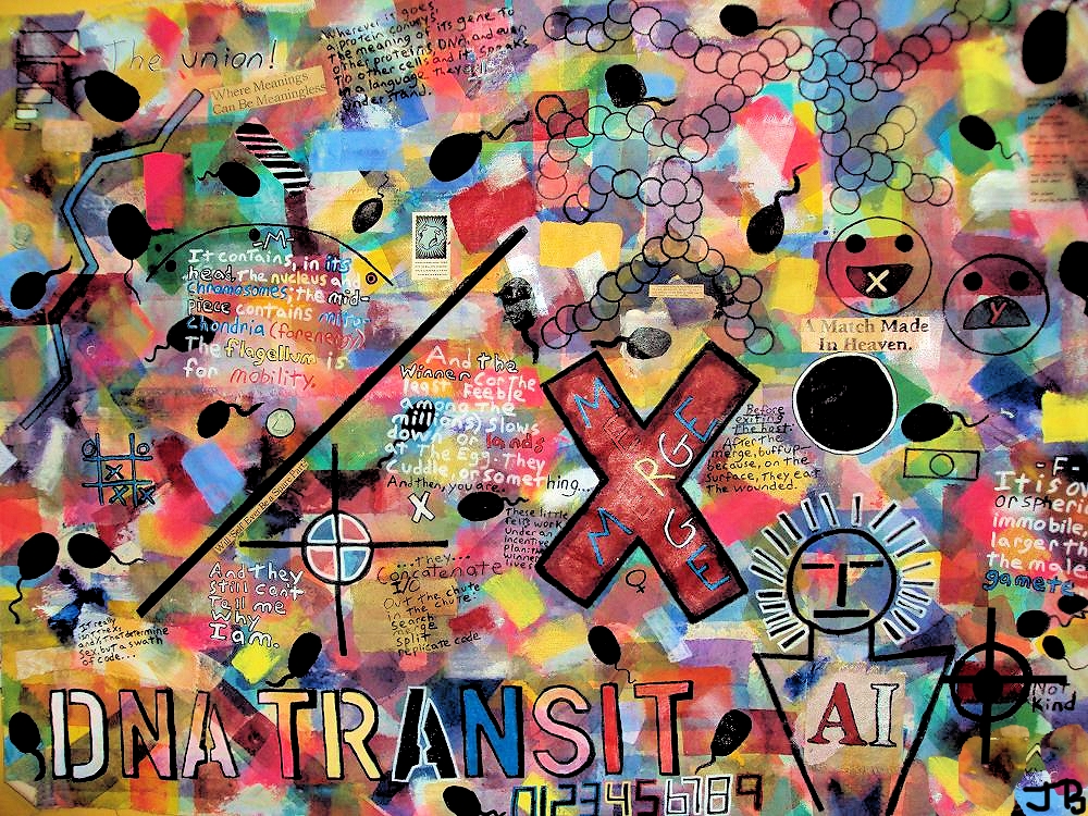 All This Is That: Painting: DNA Transit