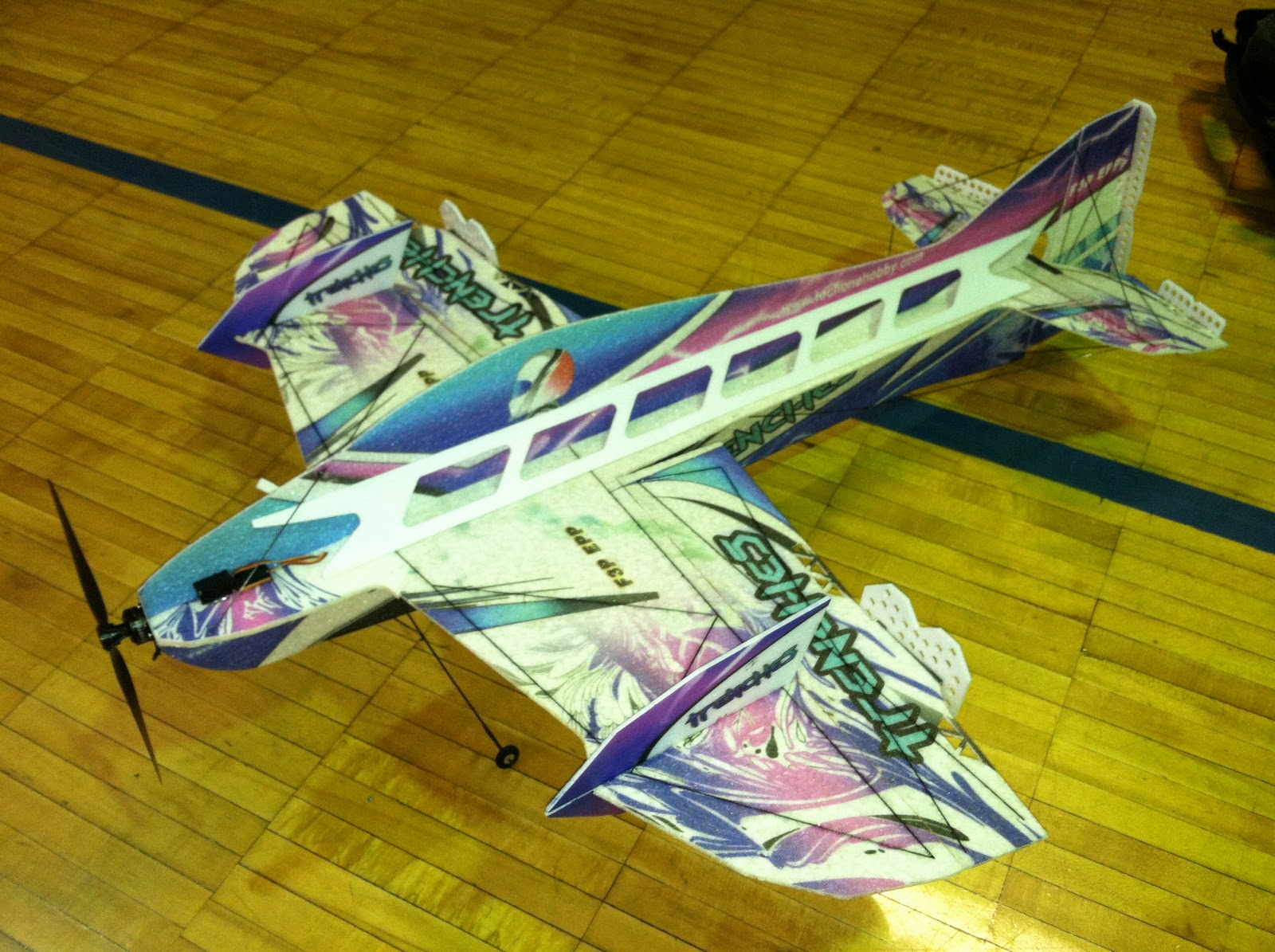 The 3D Flying Pastor: 5oz w/Bat - Trenches-EPP Pro F3P