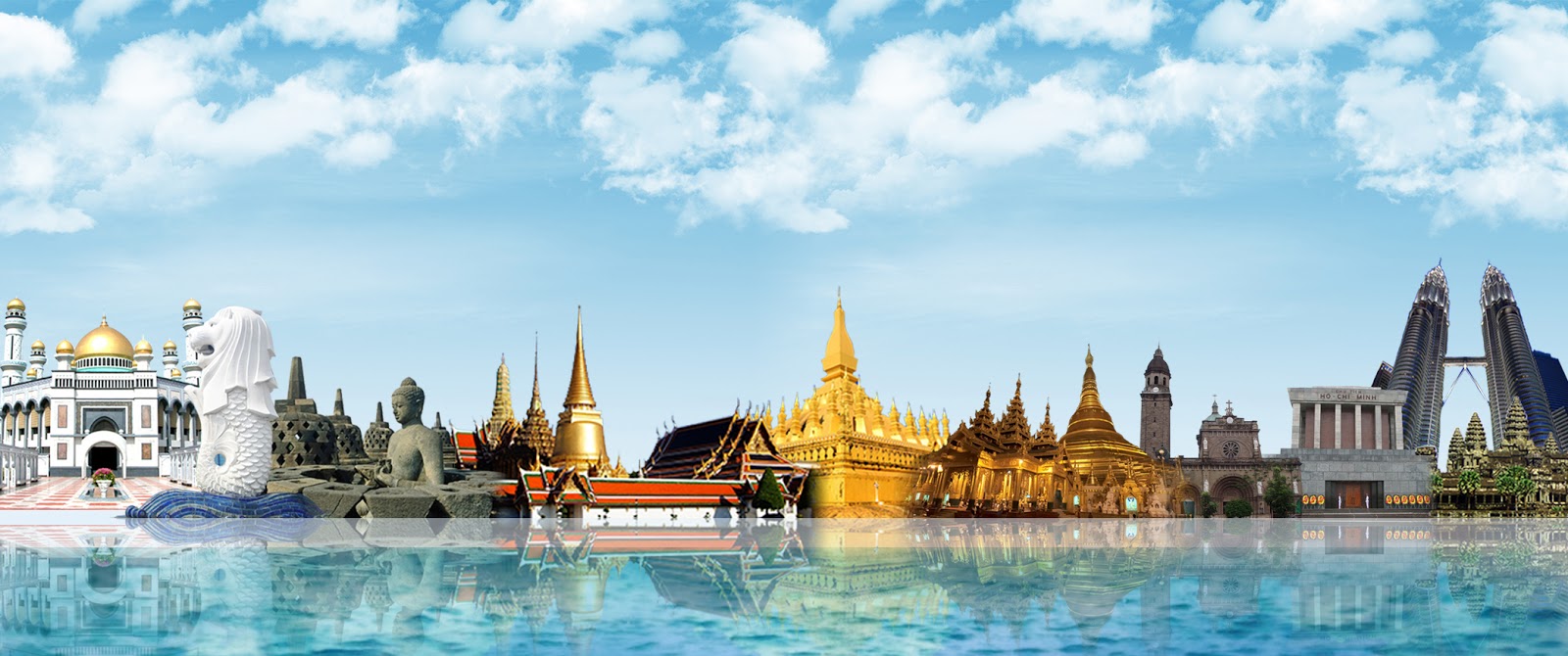 Travel around the World : 10 Landmark of ASEAN