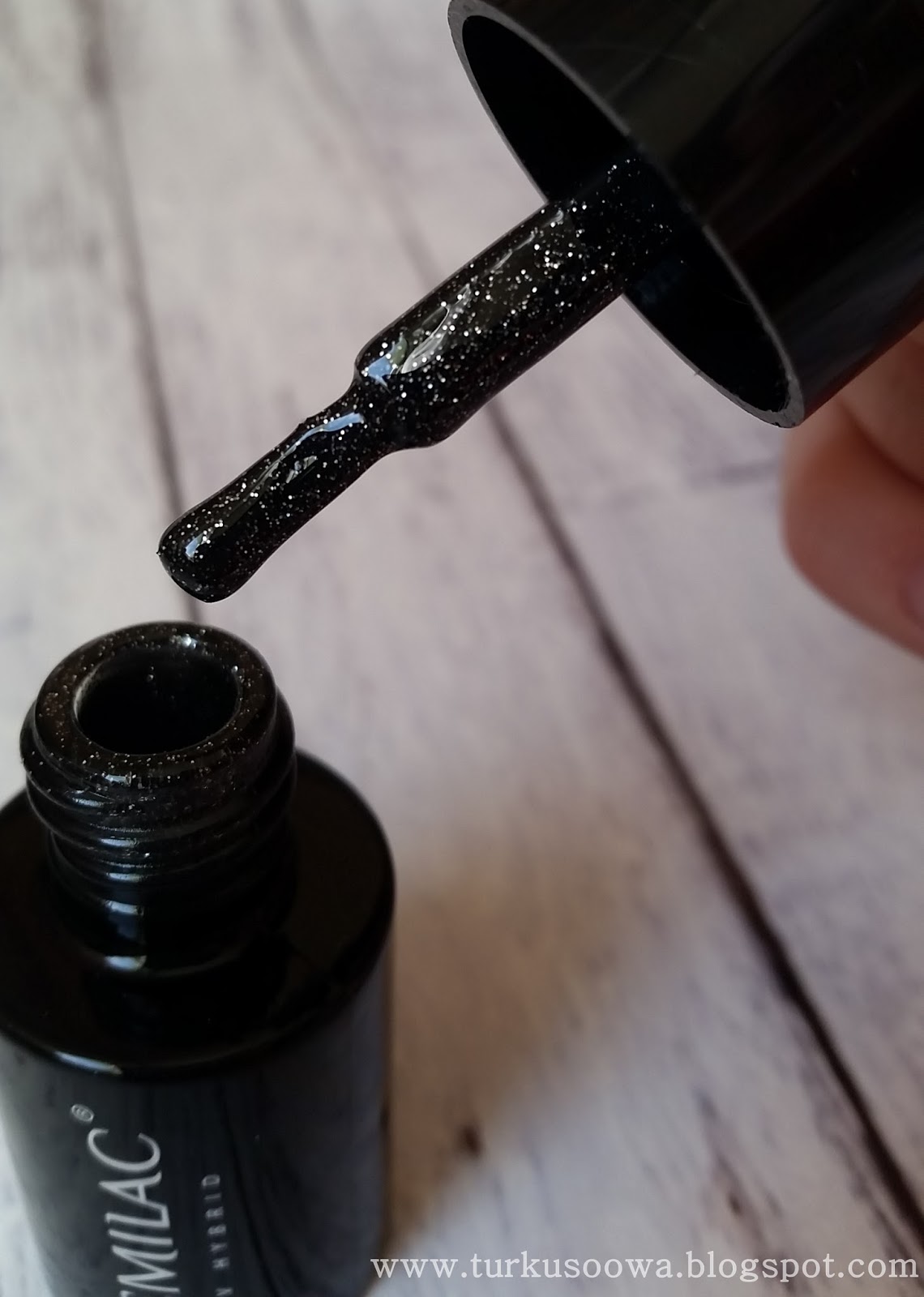 Turkusoowa Beauty Blog: Semilac 096 Starlight Night