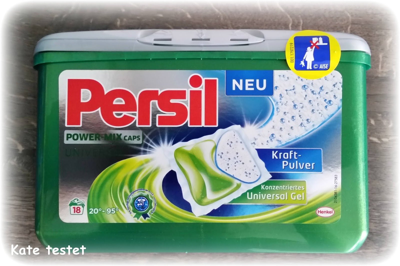 Kate testet: Persil Power-Mix Caps