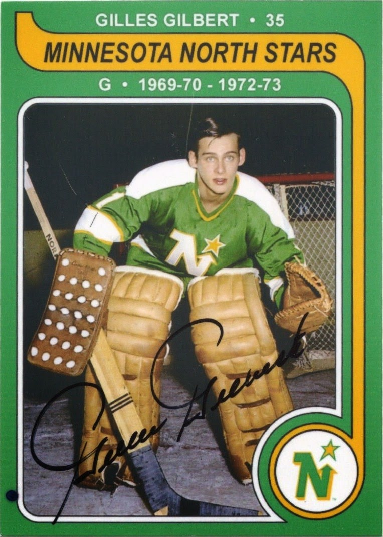 Minnesota Sports Autograph Project: GILLES GILBERT