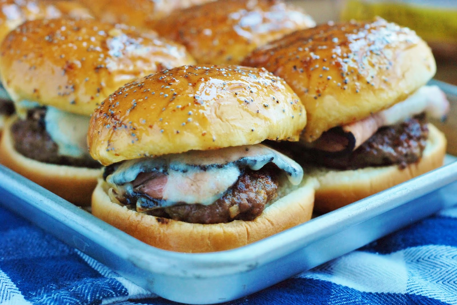 Fleur De-Lectable: Ham & Swiss Slider Burgers
