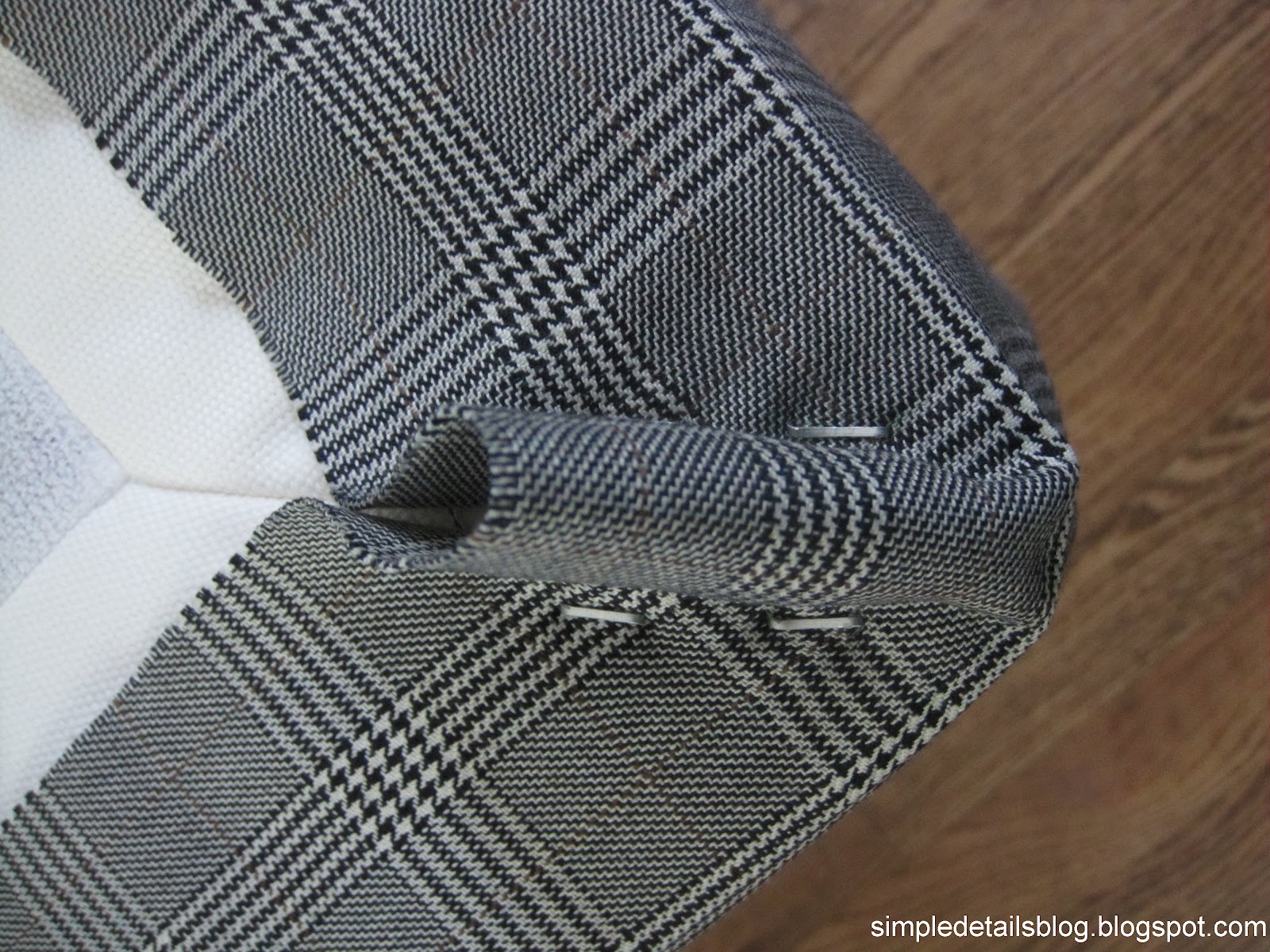 Simple Details: upholstered box spring tutorial