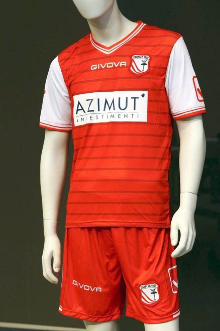 Carpi 15-16 Kits Released - Footy Headlines