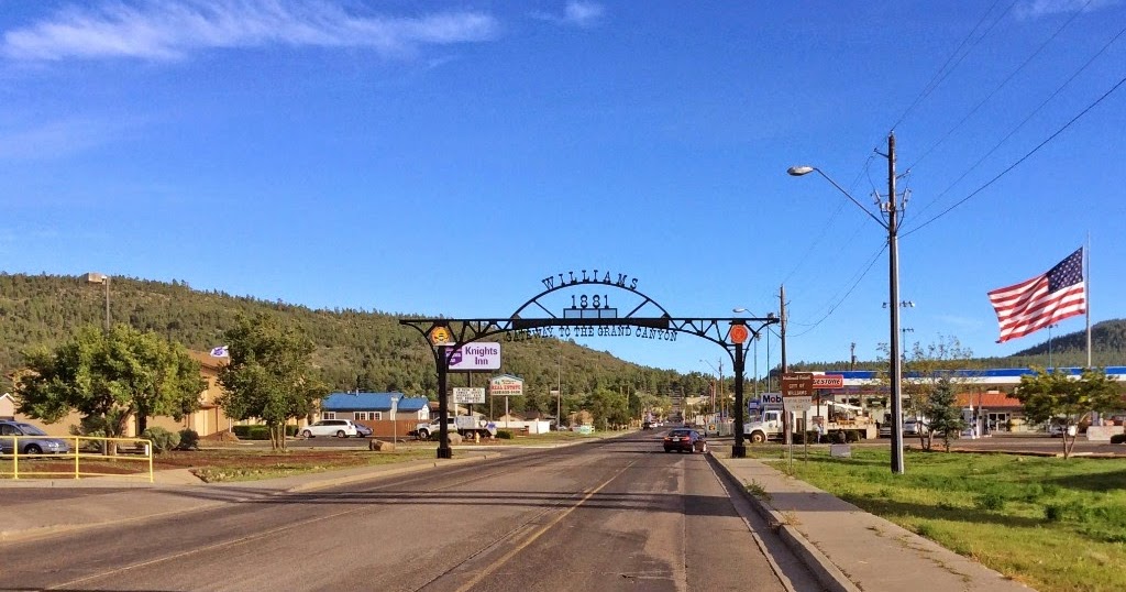 MARIETTE'S BACK TO BASICS: {1881 Williams, Arizona - Gateway to Grand ...