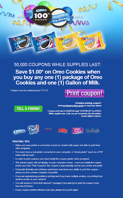 Barbara's Beat: Get $1 coupon on Oreo cookies