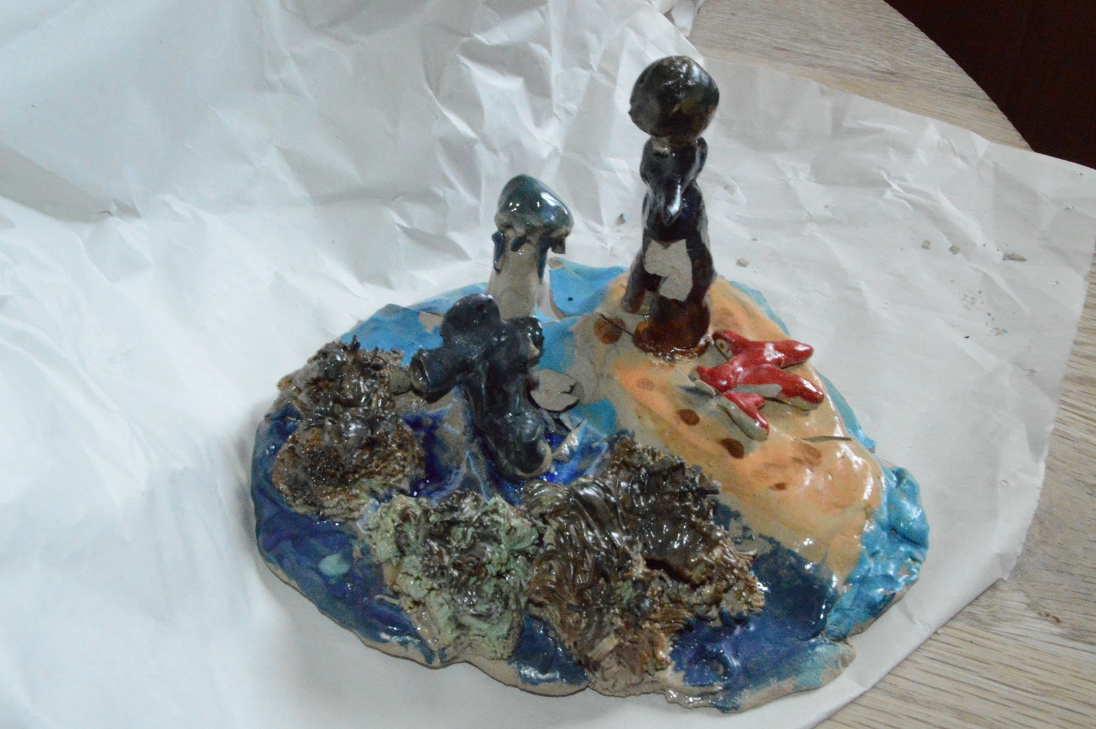 Obscurity of Life: Firing Clay Models!..