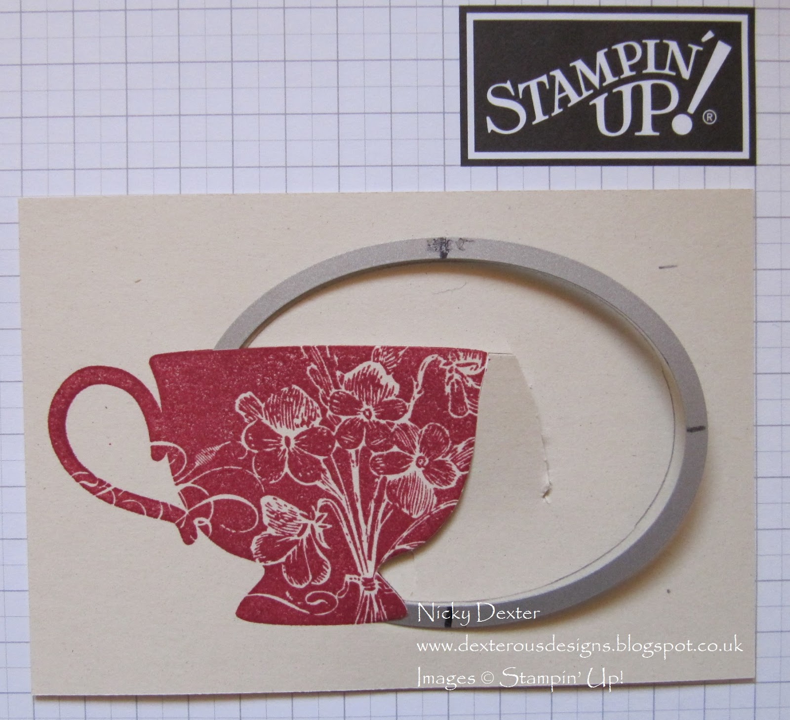 Dexterous Designs: Partial Die Cut with Stampin' Up! Framelits