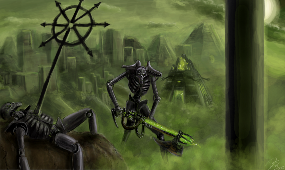 Especialista 40k: LaD: Necrones 1850 + Lobos 2000