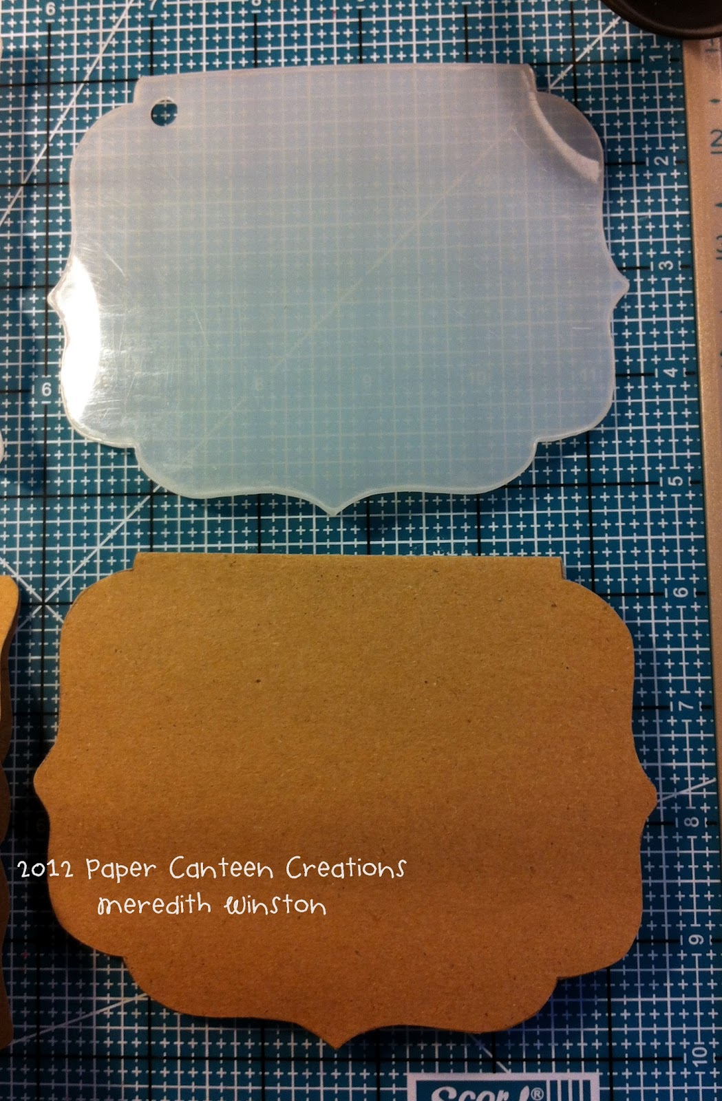 Paper Canteen Creations: Bombshell Tutorial - Crafty Creative Card Shapes