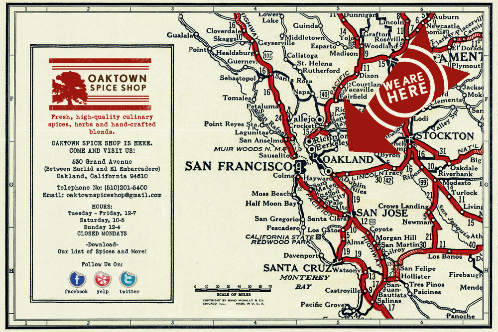 Tracy Lenihan Design Blog: Oaktown Spice Shop Identity