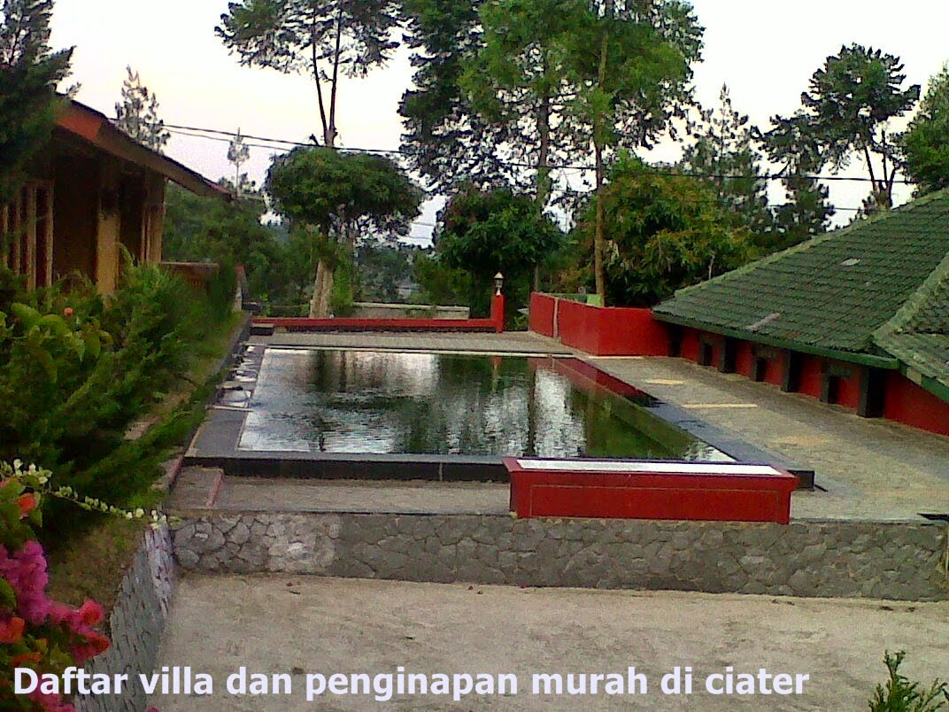 villa di sekitar wisata ciater | VILLA PENGINAPAN MURAH DI CIATER ...