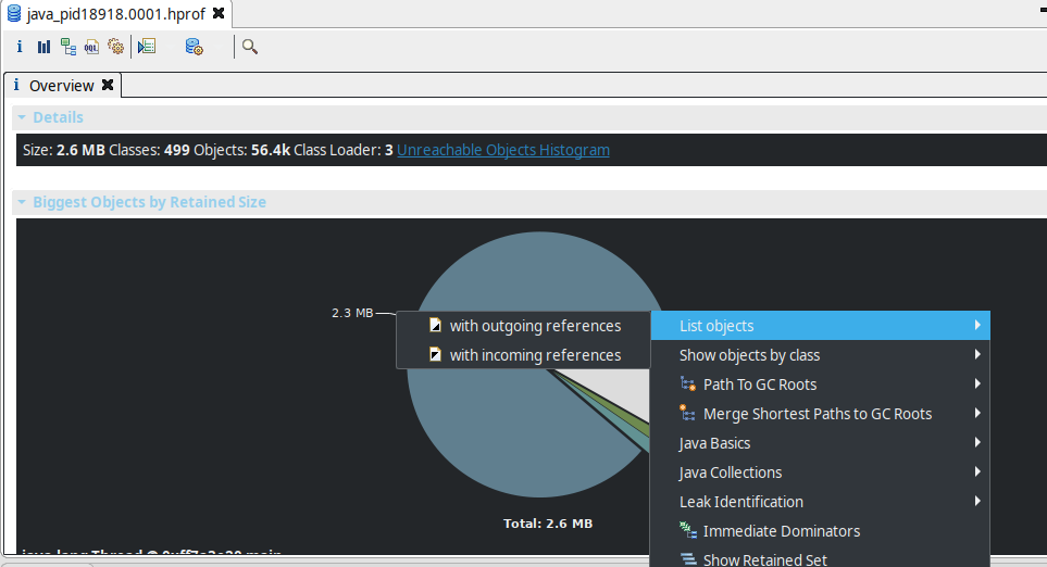 development blog: Java memory dump analysis (memory leaks detection) development blog: Java memory dump analysis (memory leaks detection)