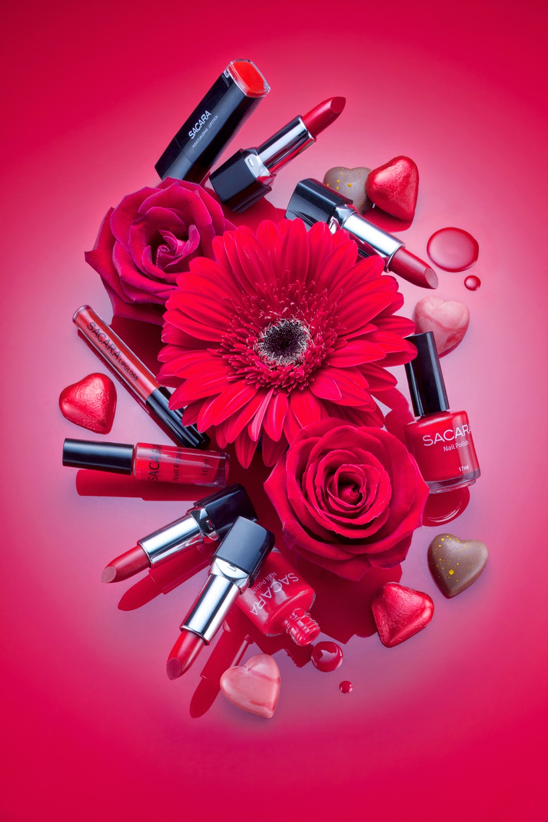 עולמה של רויטל: חדש מארז לב מהודר של מוצרי איפור וטיפוח מתנה לוולנטיין ...