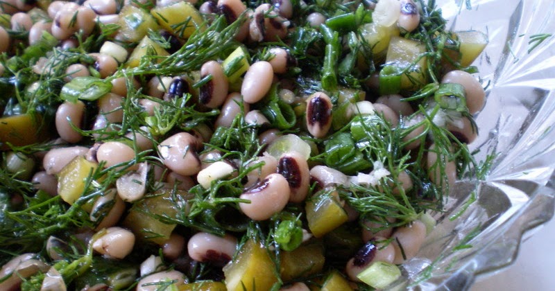 havadan sudan: KARNIKARA (KURU BÖRÜLCE) SALATASI...Ekşili...Bol ...