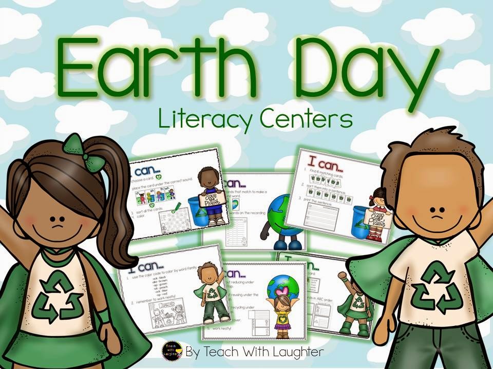 Teach With Laughter: Earth Day Literacy Stations