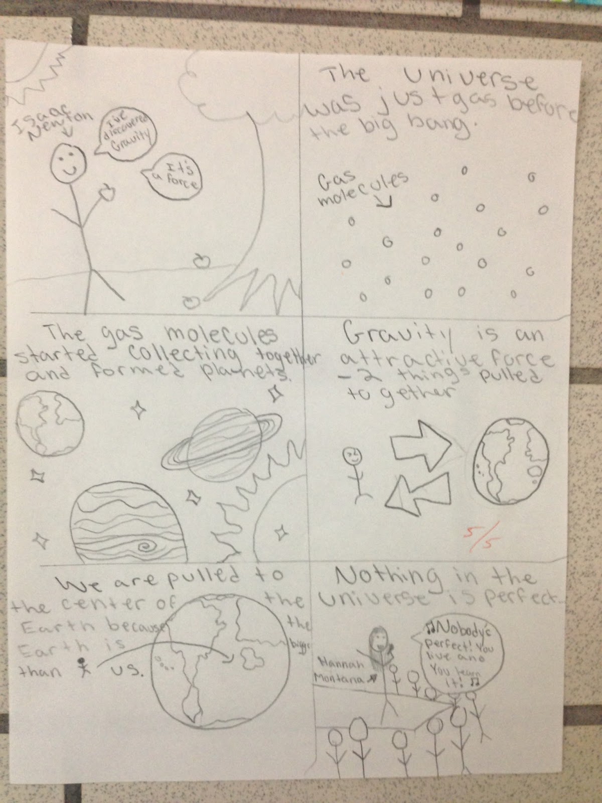 Mr. Halloran's Physical Science Site: Gravity Comics!